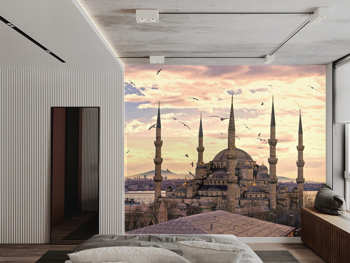 3D Wall Sticker Window Blue Mosque in Istanbul / Mosque Window - Etsy