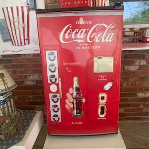 Mini-fridge Vinyl Sticker ***pepsi***coca Cola*/ Vinyl Refrigerator ...