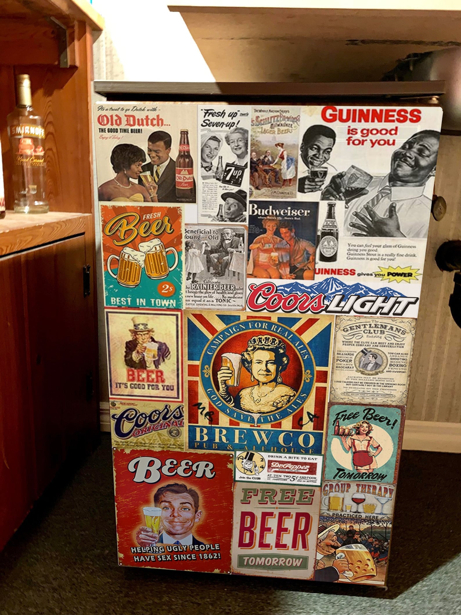 Fridge Sticker for Beer Lovers / Beer Fridge Decal / Beer - Etsy