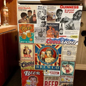 Fridge Sticker for Beer Lovers / Beer Fridge Decal / Beer Lovers Gift ...