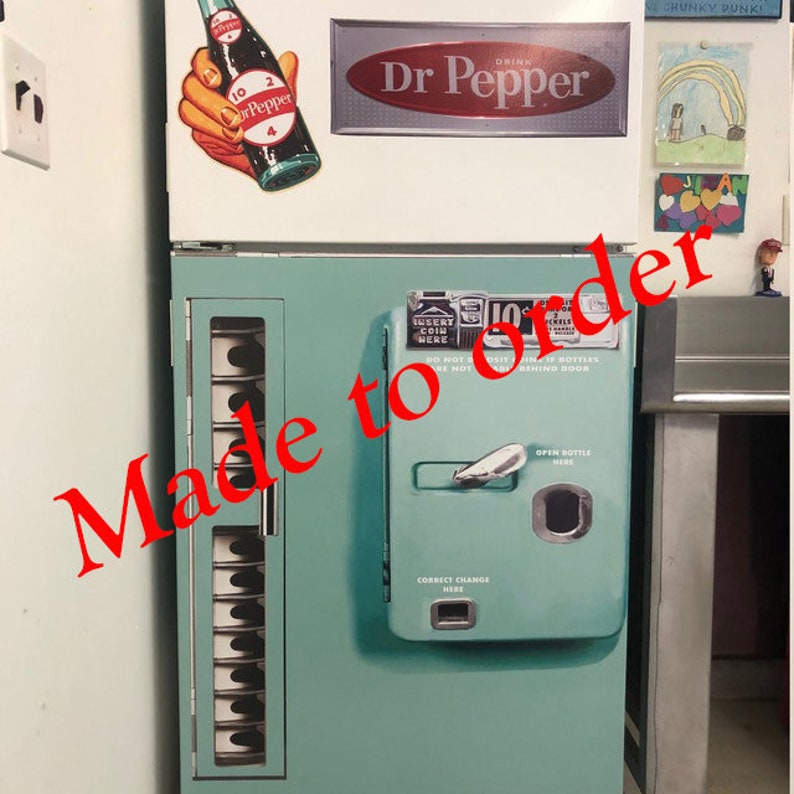 Mini-fridge Vinyl Sticker pepsicoca Cola / - Etsy