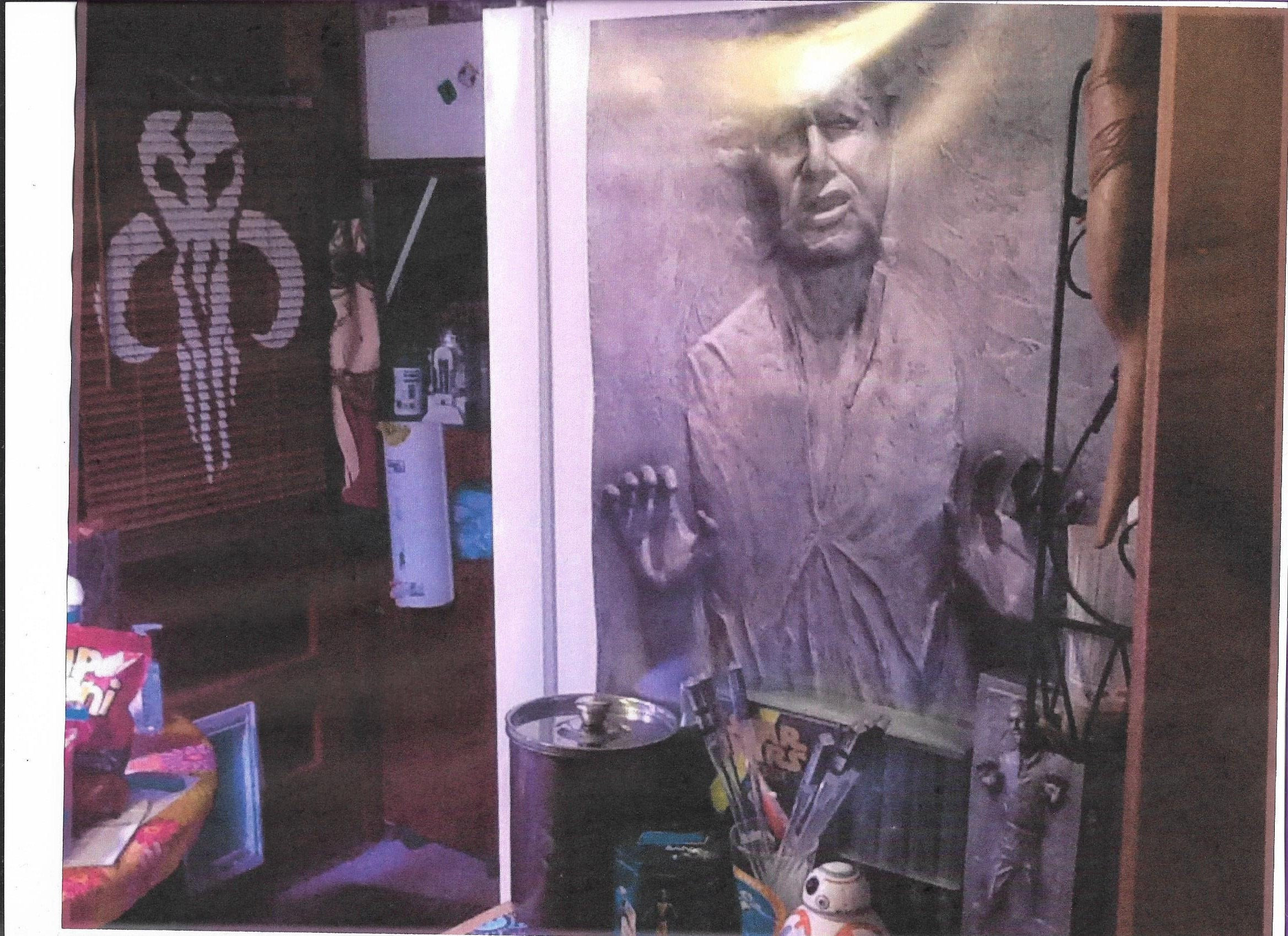 Mini-fridge Vinyl Sticker Han Solo Frozen in Carbonite /han - Etsy