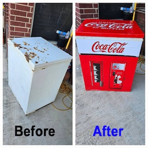 Mini-fridge Vinyl Sticker ***pepsi***coca Cola*** / Self-adhesive Vinyl ...