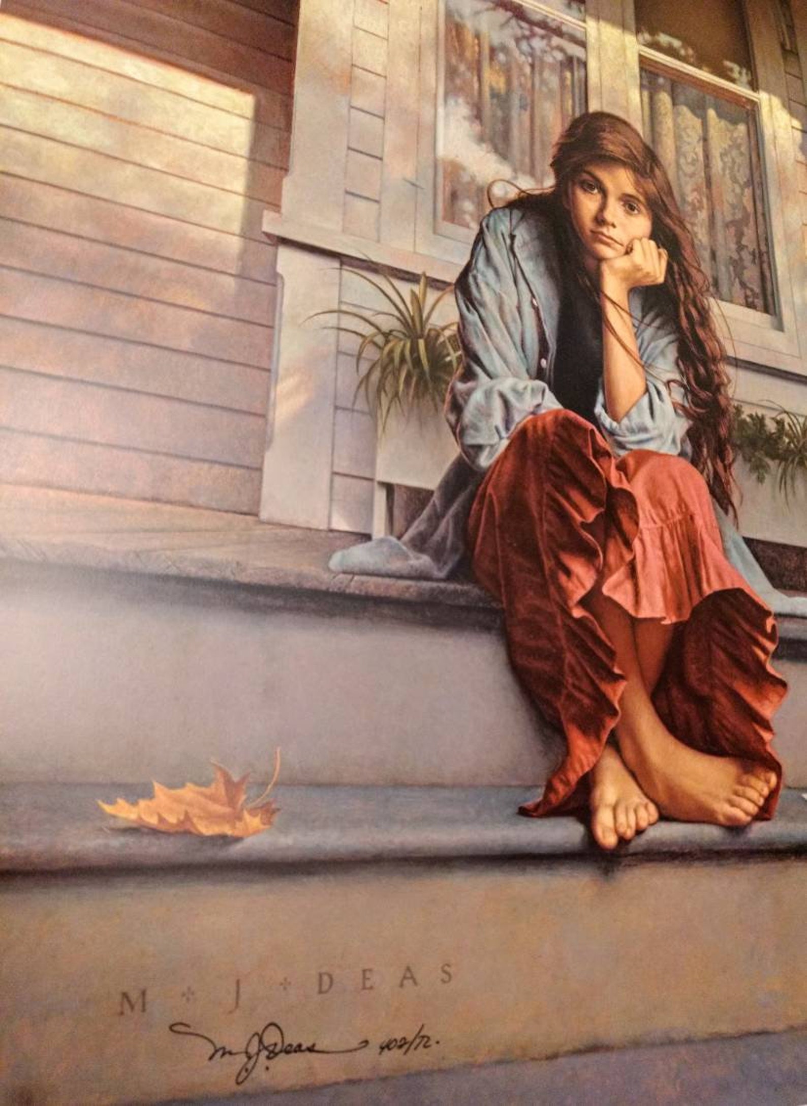 Limited Edition Print- the Letter by Michael J Deas - Etsy