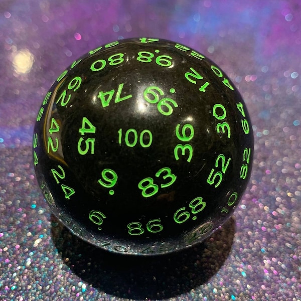 Dungeon and Dragons 100 Sided Dice - Etsy UK