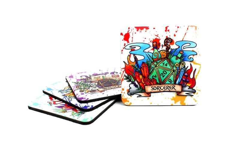Dnd Dungeons and Dragons Ranger Coaster - Critical Role Ranger - Gamer ...