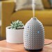 Grey (gray) Hobnail - Airome Light up Essential Oil Fragrance Diffuser ...