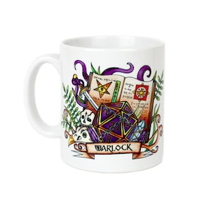 Dungeons and Dragons Dnd Class Dice Mug Custom Personalized D&D Class ...
