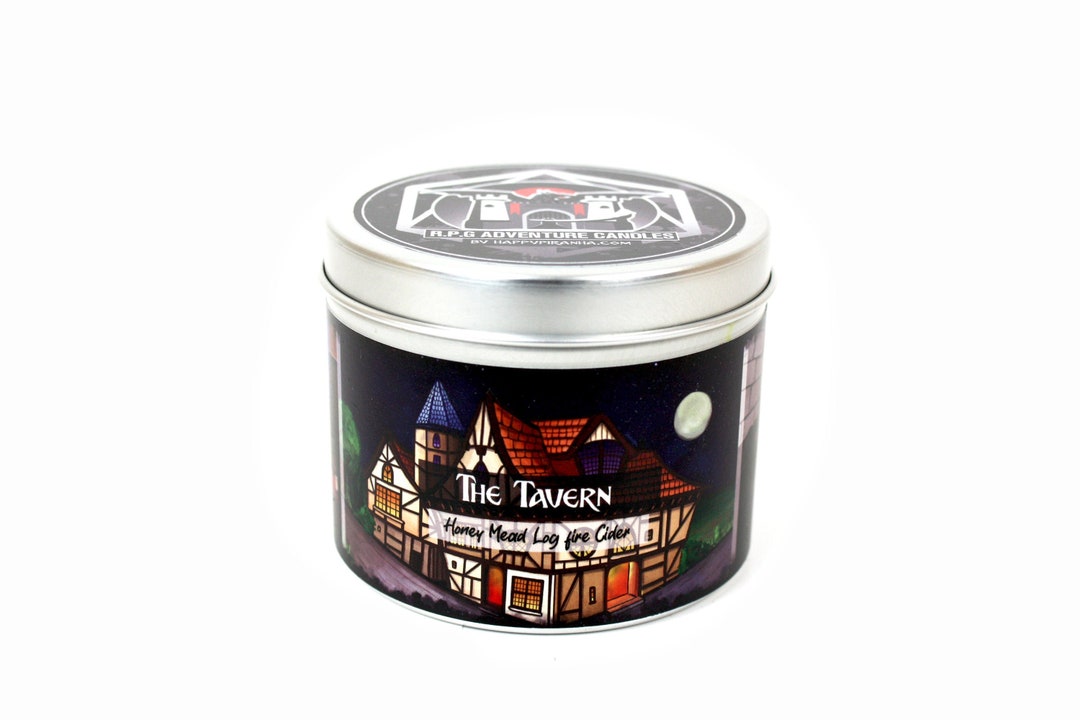 The Tavern RPG Scented Candle Dungeon Master Candles Dnd Accessories ...