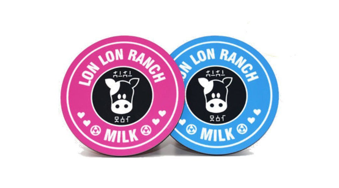 Zelda Lon Lon Ranch Coaster - Premium Cork Backed Coaster - Legend of ...