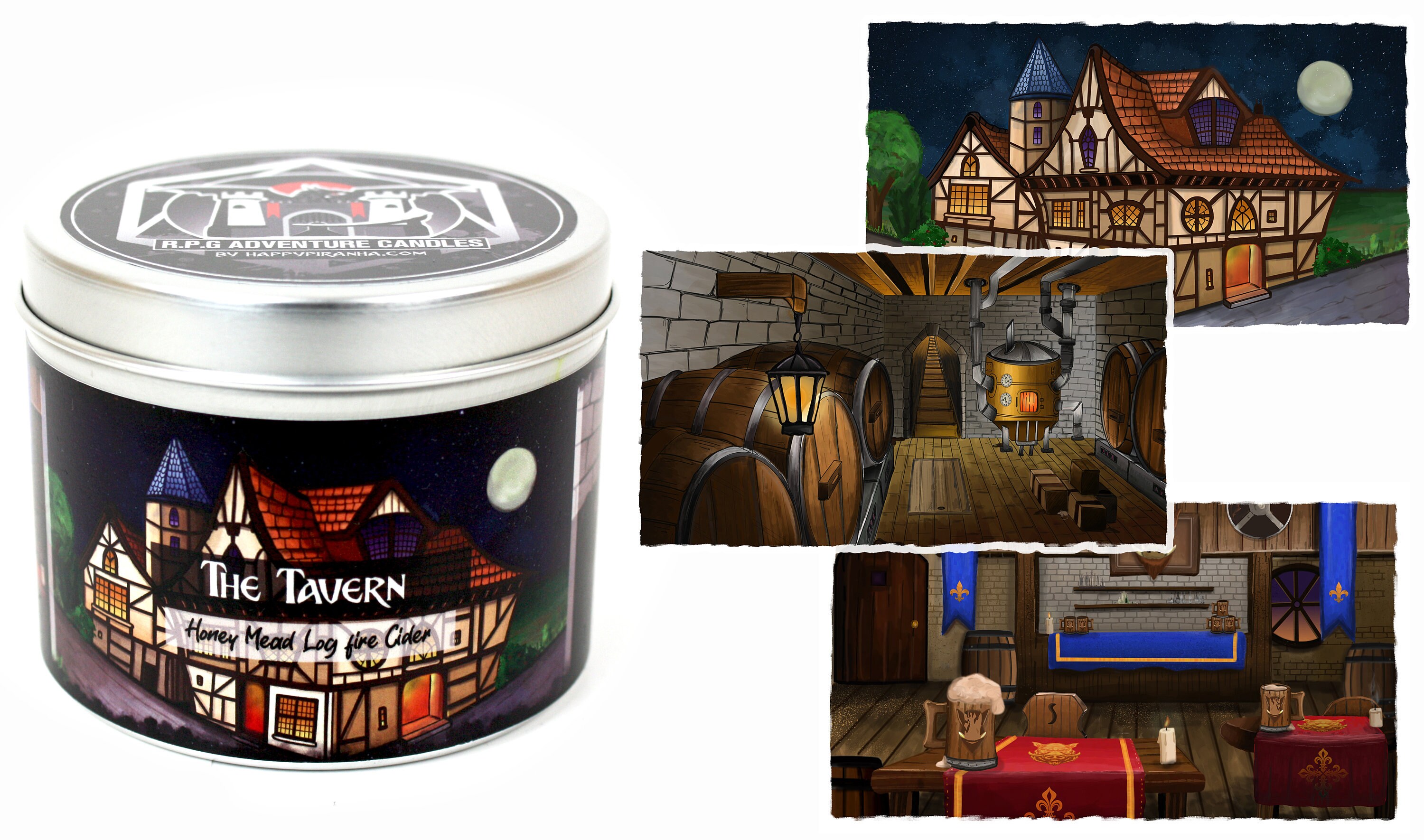 The Tavern RPG Scented Candle Dungeon Master candles dnd | Etsy