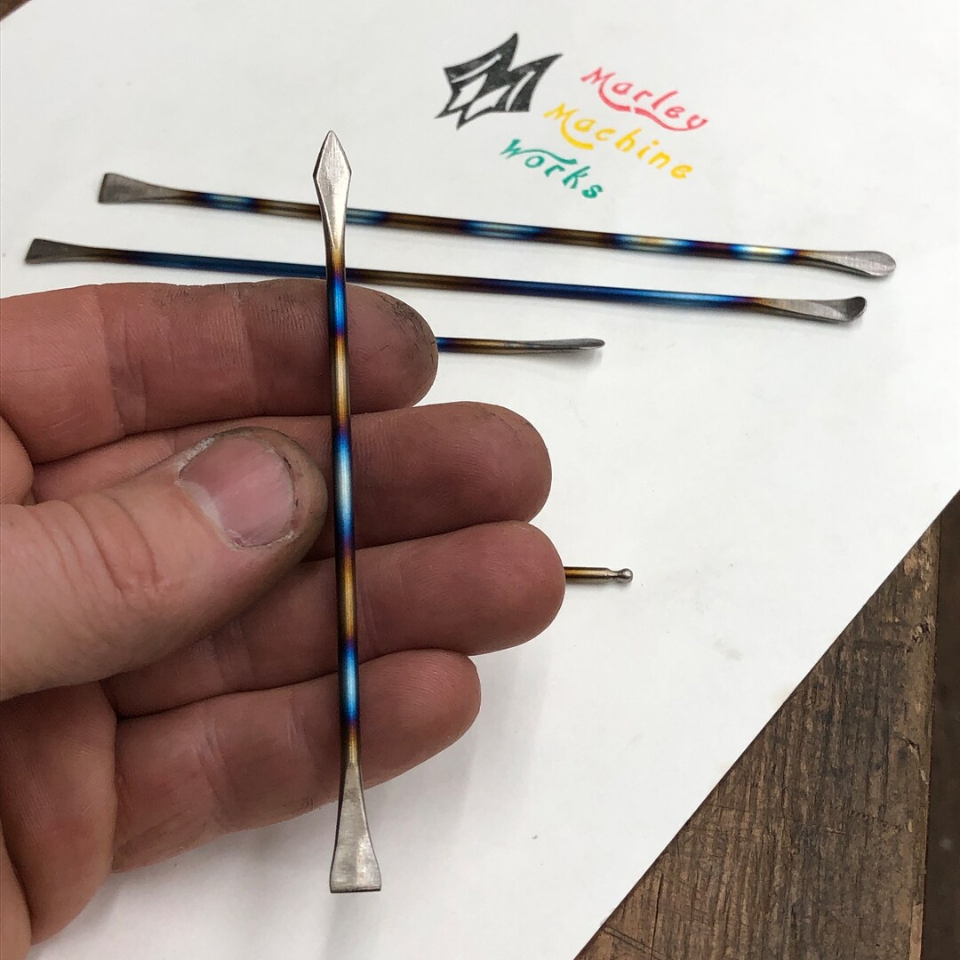 Handmade Titanium THIN Carving Tool for Hobbies Wax, Clay, Soap ...