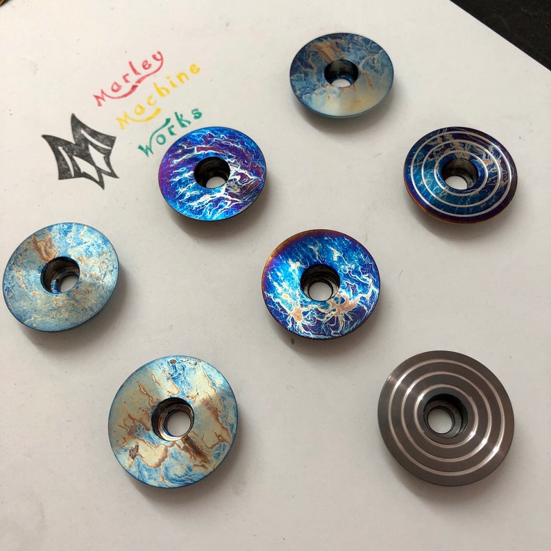 Bespoke Titanium Bicycle Stem/top Cap Handmade | Etsy