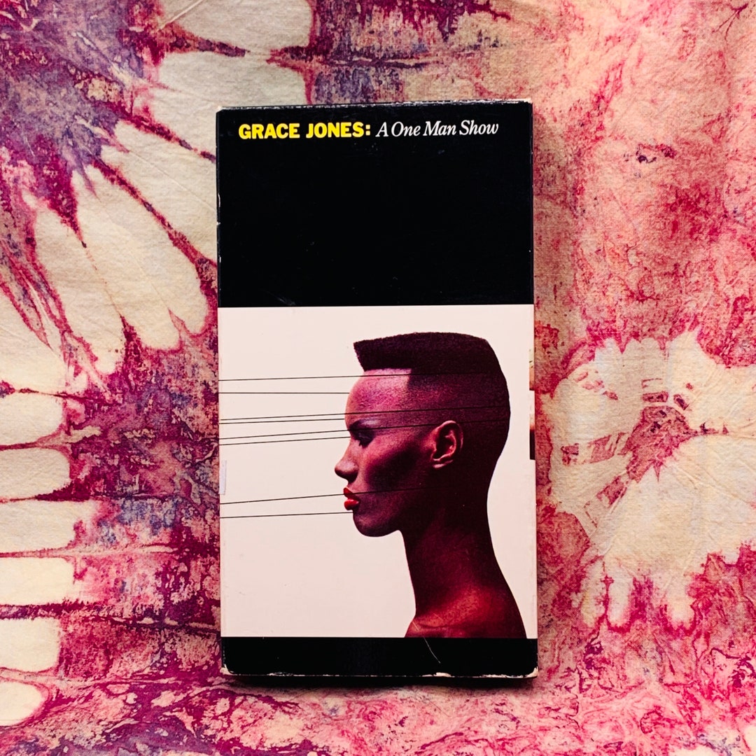 Grace Jones A One Man Show VHS Tape 1982 80s Music Video Live ...