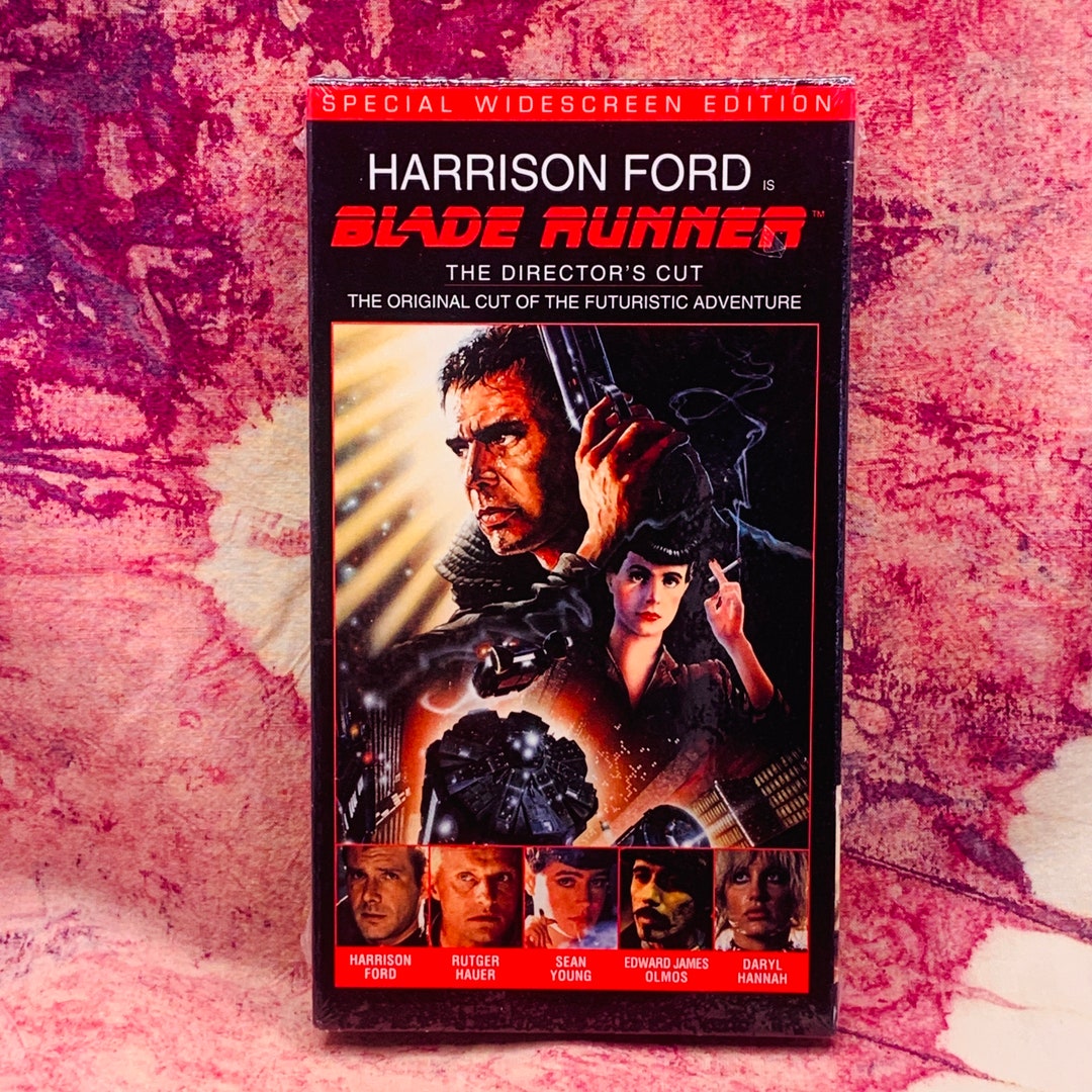 Blade Runner the Directors Cut VHS, 1999 Widescreen NEW Factory Sealed ...