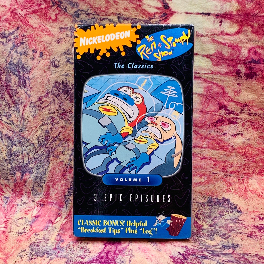 The Ren and Stimpy Show SEALED VHS Orange Tape the Classics - Etsy Canada
