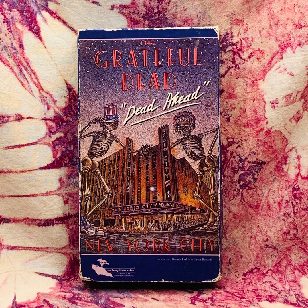 Grateful Dead Dead Ahead VHS Tape // Live New York Performance Video ...