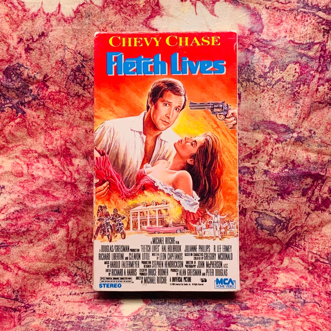 Fletch Lives VHS Tape// 80s 1980s Chevy Chase Comedy Classic - Etsy