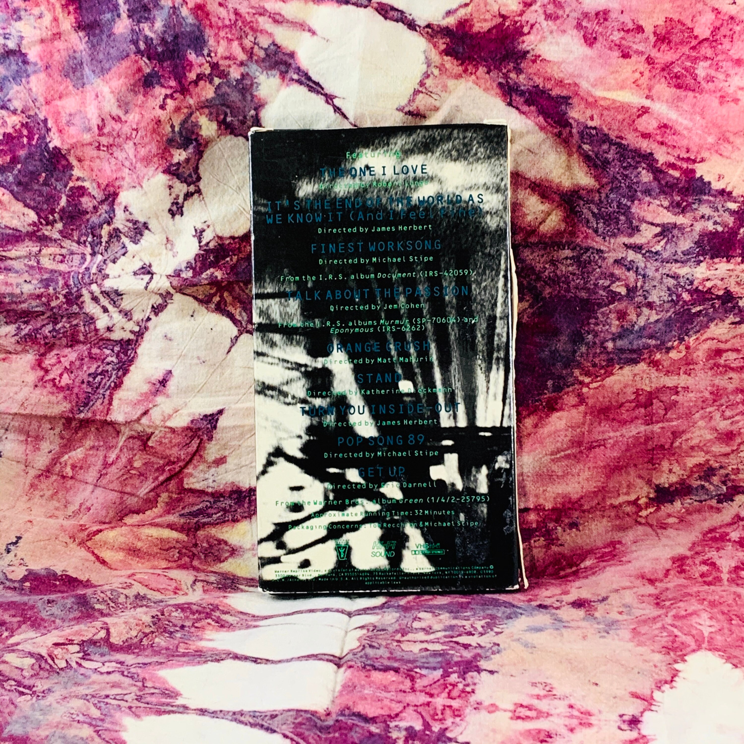 R.E.M. Pop Screen VHS Tape Video Tape 90s REM Alternative - Etsy