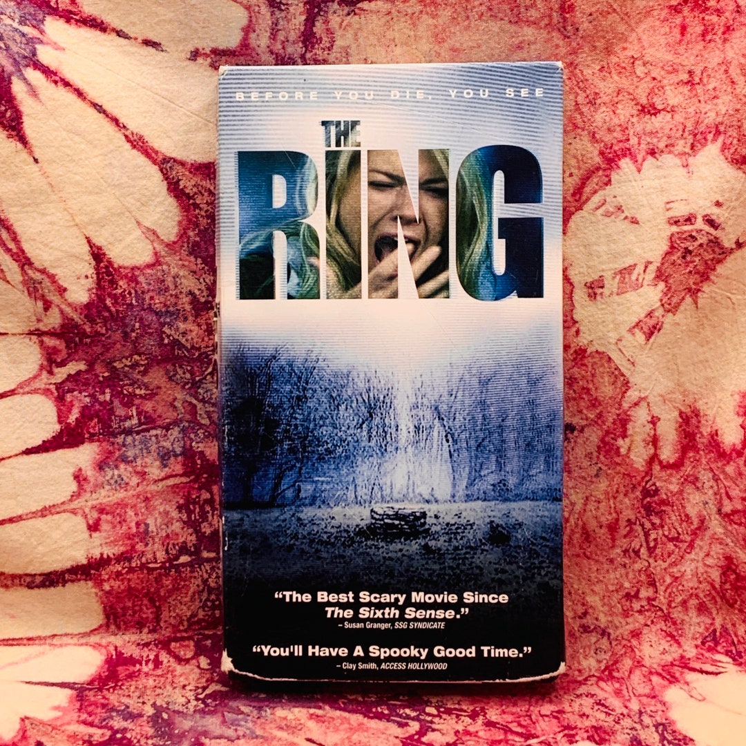 The Ring VHS Video Tape 2000's Japanese Horror Cult Flick Midnite Movie ...
