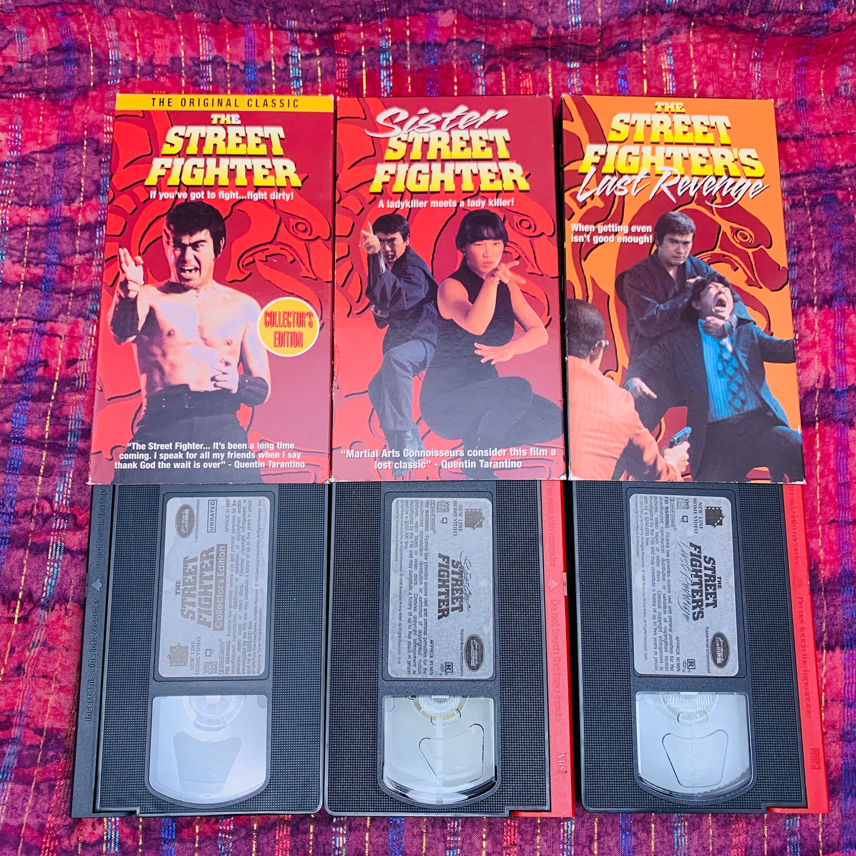 Street Fighter Vhs