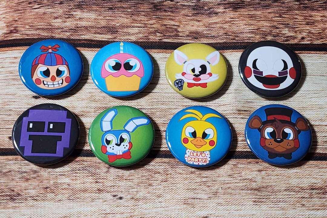 FNAF 2 Toons 1.5" Button Set - Etsy
