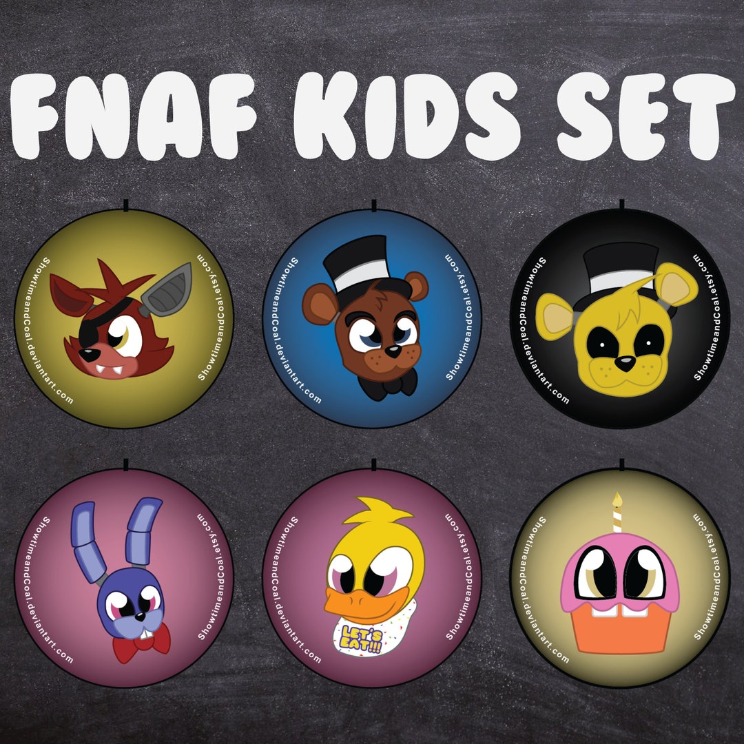 FNAF Kids 1.5 Ensemble bouton - Etsy France