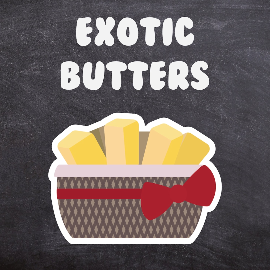 Exotic Butters Sticker - Etsy