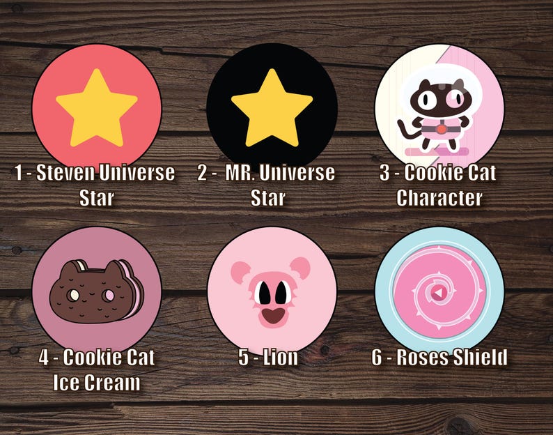 Steven Universe 1.5" Button Set - Etsy