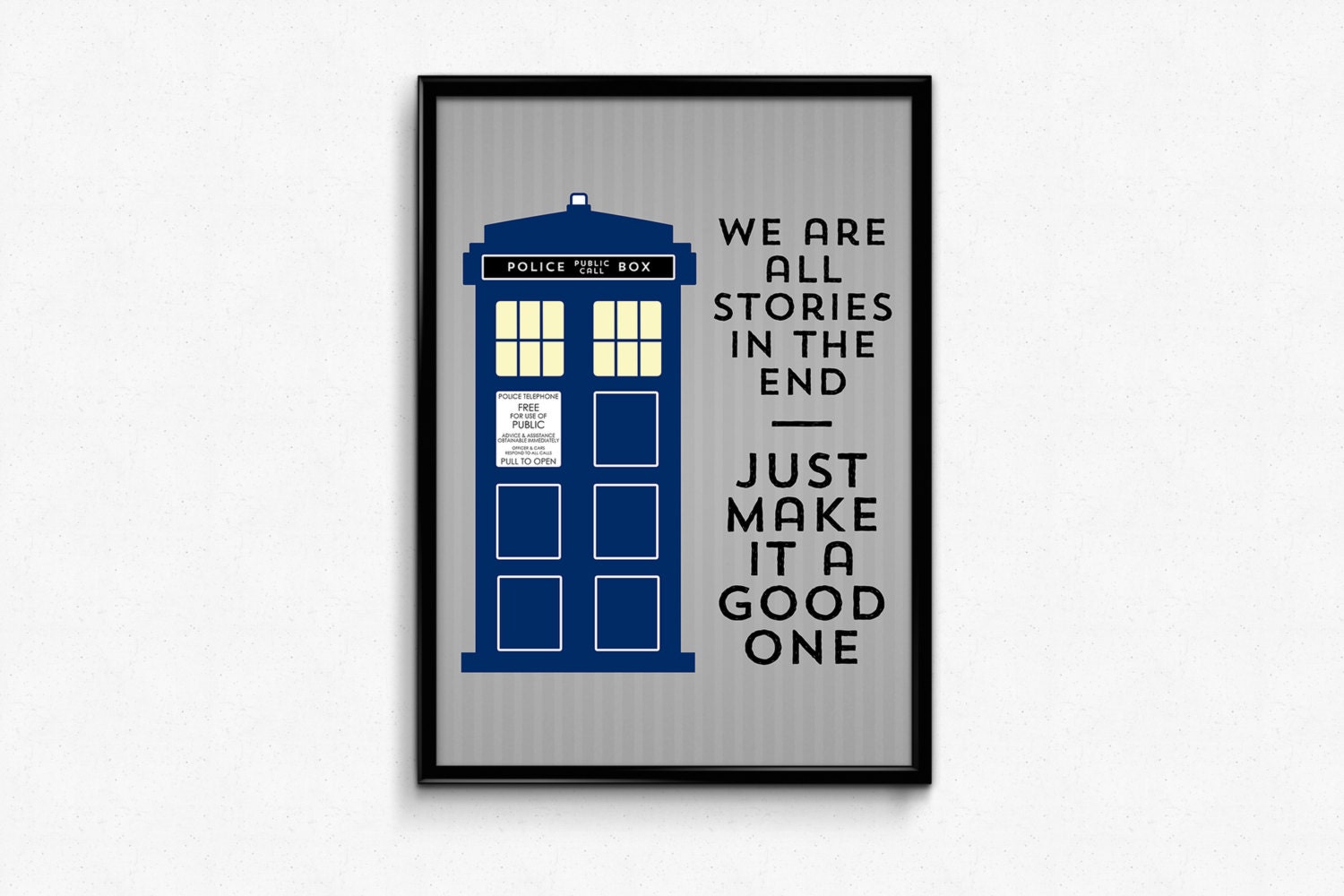 Dr. Who Printable Tardis Art - Etsy