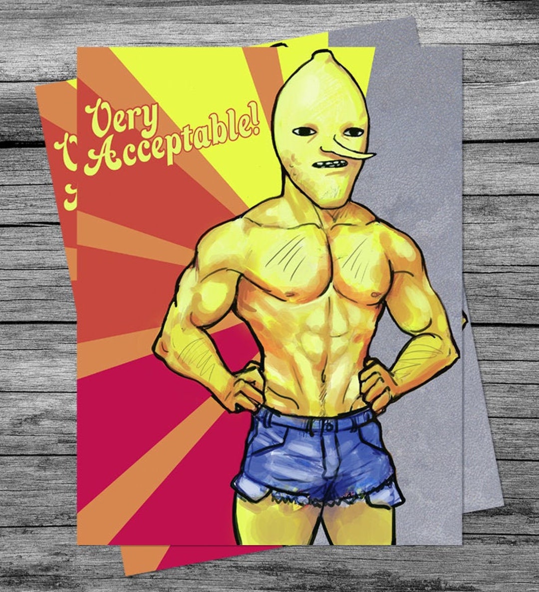 Lemongrab Adventure Time Cartoon Very Acceptable - Etsy