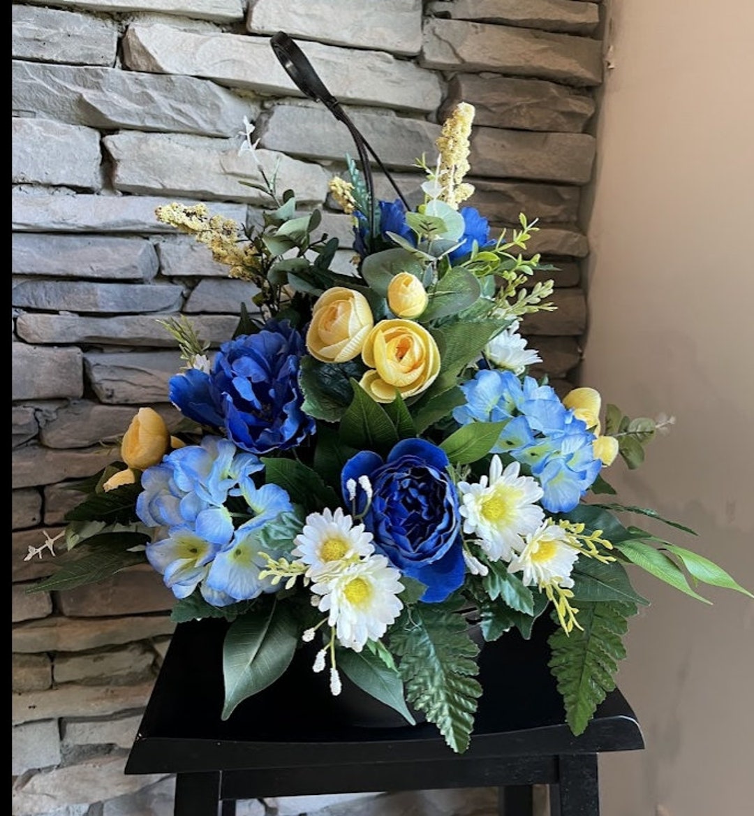 Hanging Basket for Cemetery - Etsy