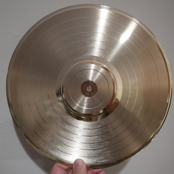 Blank Platinum Vinyl Record - Etsy