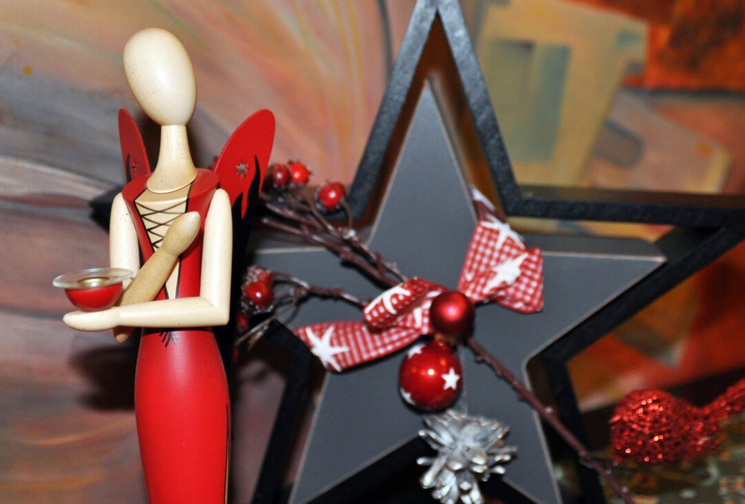 Sternkopf Angel Sexy Lady, Standing, With Candle Holder Original ...