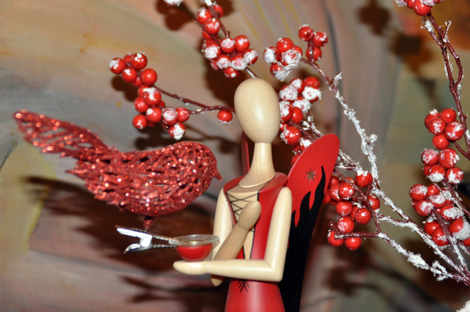 Sternkopf Angel Sexy Lady, Standing, With Candle Holder Original ...