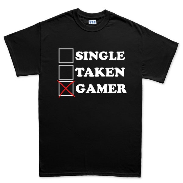 Single Taken Gamer Shirt - Etsy
