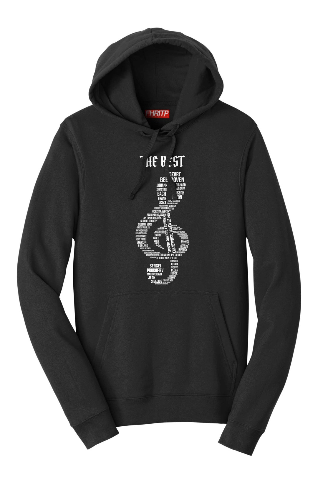 Composer Legends Classical Music Opera Concerto Symphony Tribute Hoodie ...