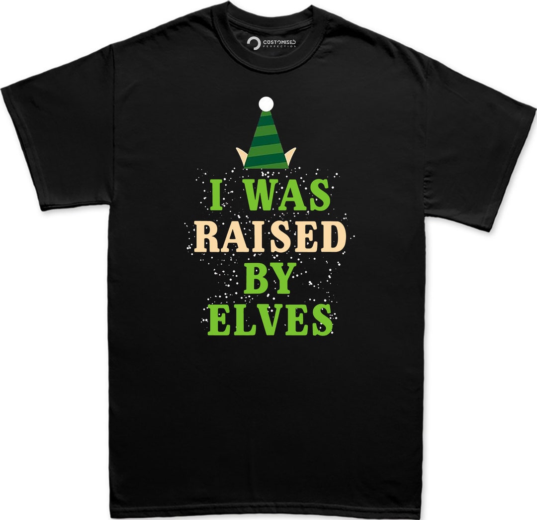 Funny Elf Christmas Shirt for Men, Funny Christmas Tee, Christmas Elf ...