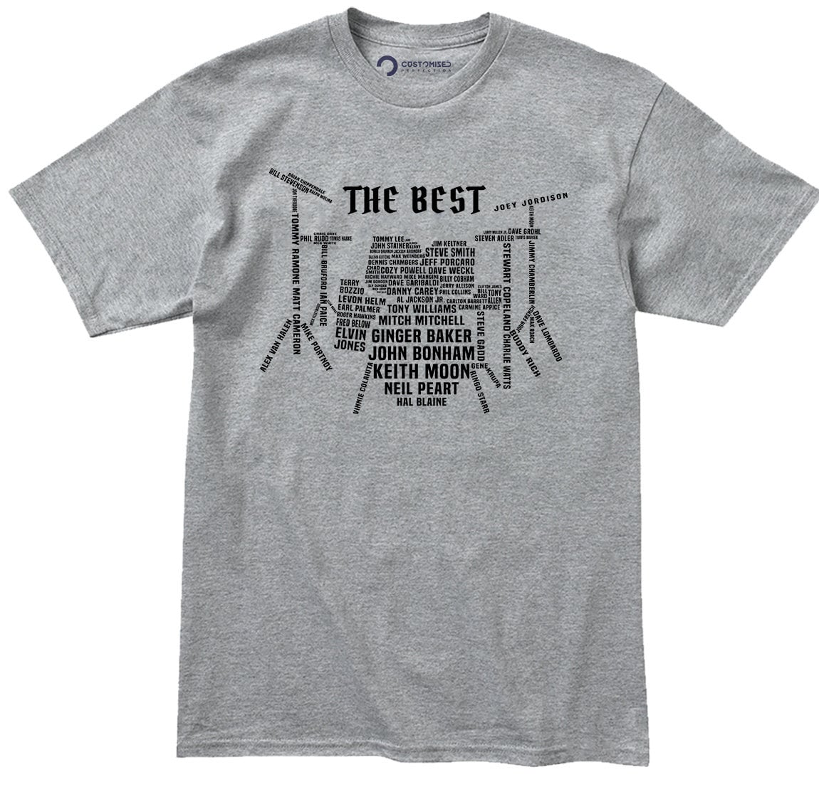 Percussion Gifts, Drummer Shirt for Men, Drummer Legends T Shirt, Gift ...