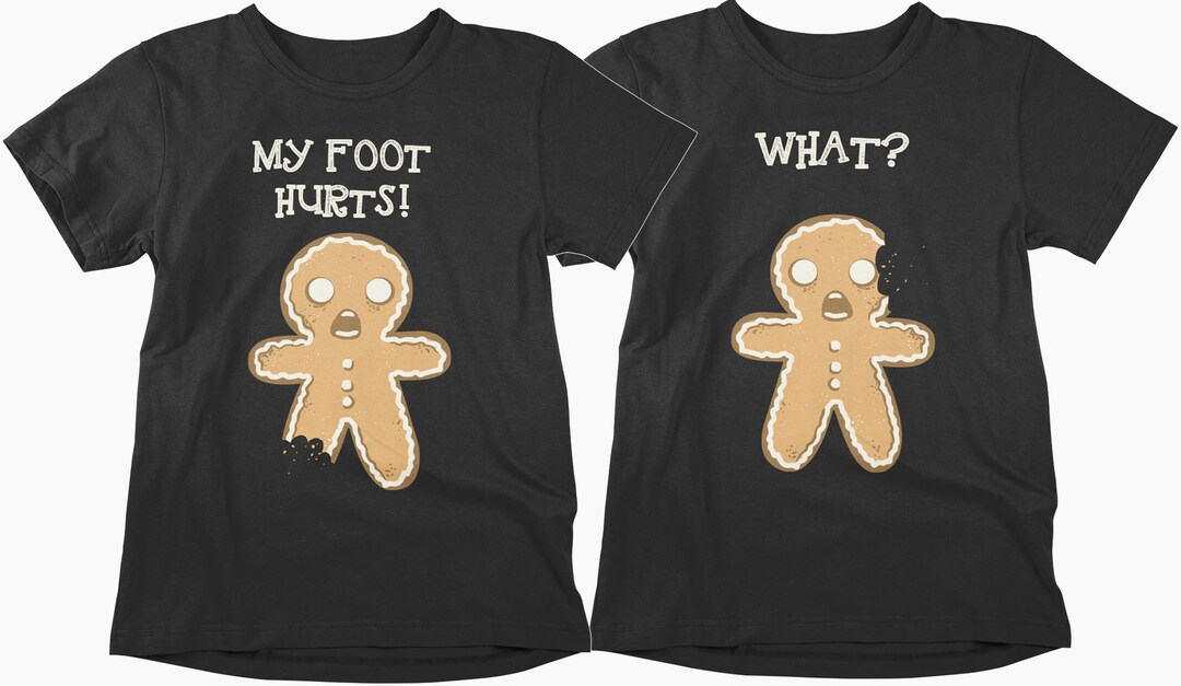 Funny Christmas Gingerbread Men Shirt, Family Matching Shirts, Custom ...
