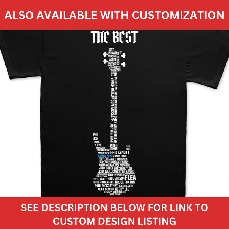 Bass Guitar Shirt: Gift for Bassist Tee - Etsy