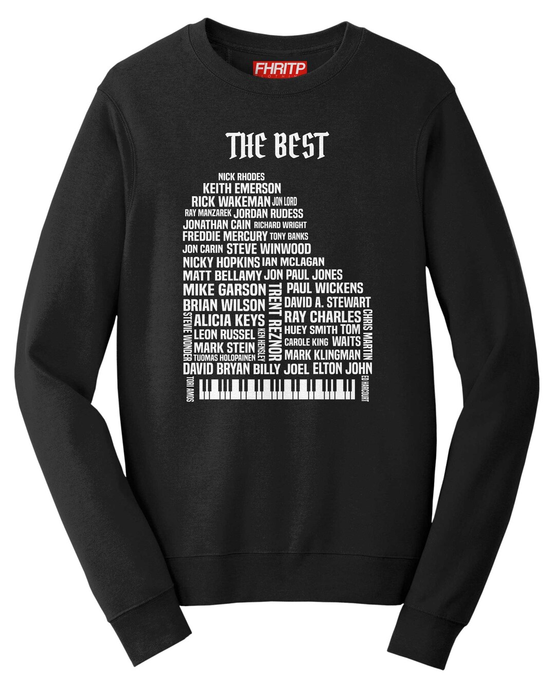 Keyboard Legends Piano Pianist Organ Synth Players Musicians Tribute ...