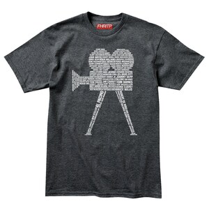 Mens Movie Actor Film Star Legends Camera Tribute T Shirt Tee Top T ...