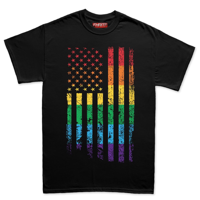 Pride American Flag - Etsy