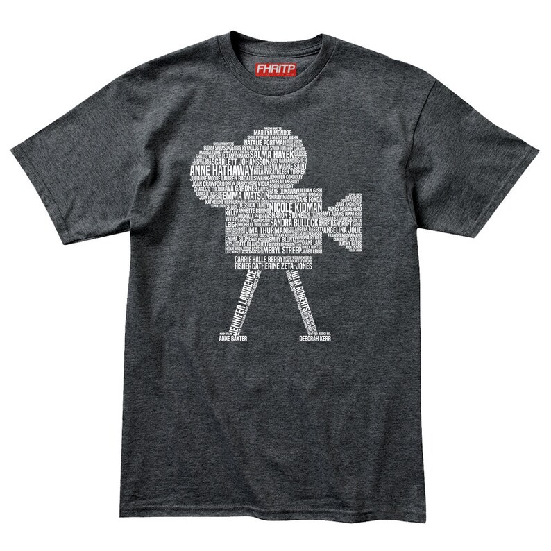 Mens Movie Actress Film Star Legends Camera Tribute T Shirt - Etsy