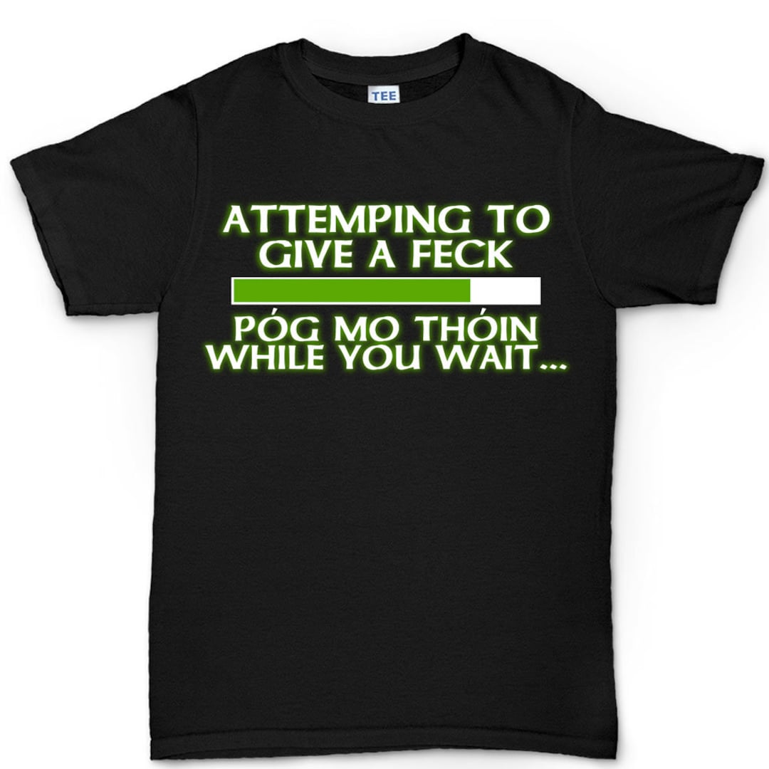 Funny Irish Pog Mo Thoin T-shirt, Saint Patricks Day Tee - Etsy