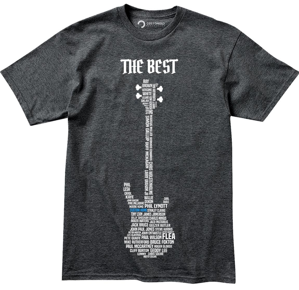 Custom Bass Guitar Shirt, Bass Player Gift, Bass Guitar Gifts, Bass ...