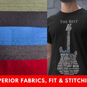 Custom Guitar Shirt, Guitar Shirt for Men, Personalized Guitar Gift ...