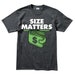 Mens Size Matters Wallet Dollars Money Cash Funny Joke T Shirt Tee Top ...