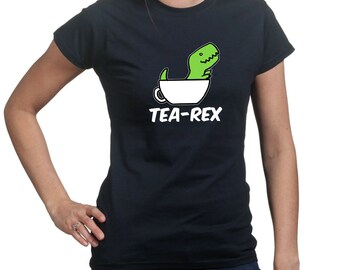 Mens Tea Rex T-rex Funny Dinosaur Parody T Shirt Tee Top | Etsy